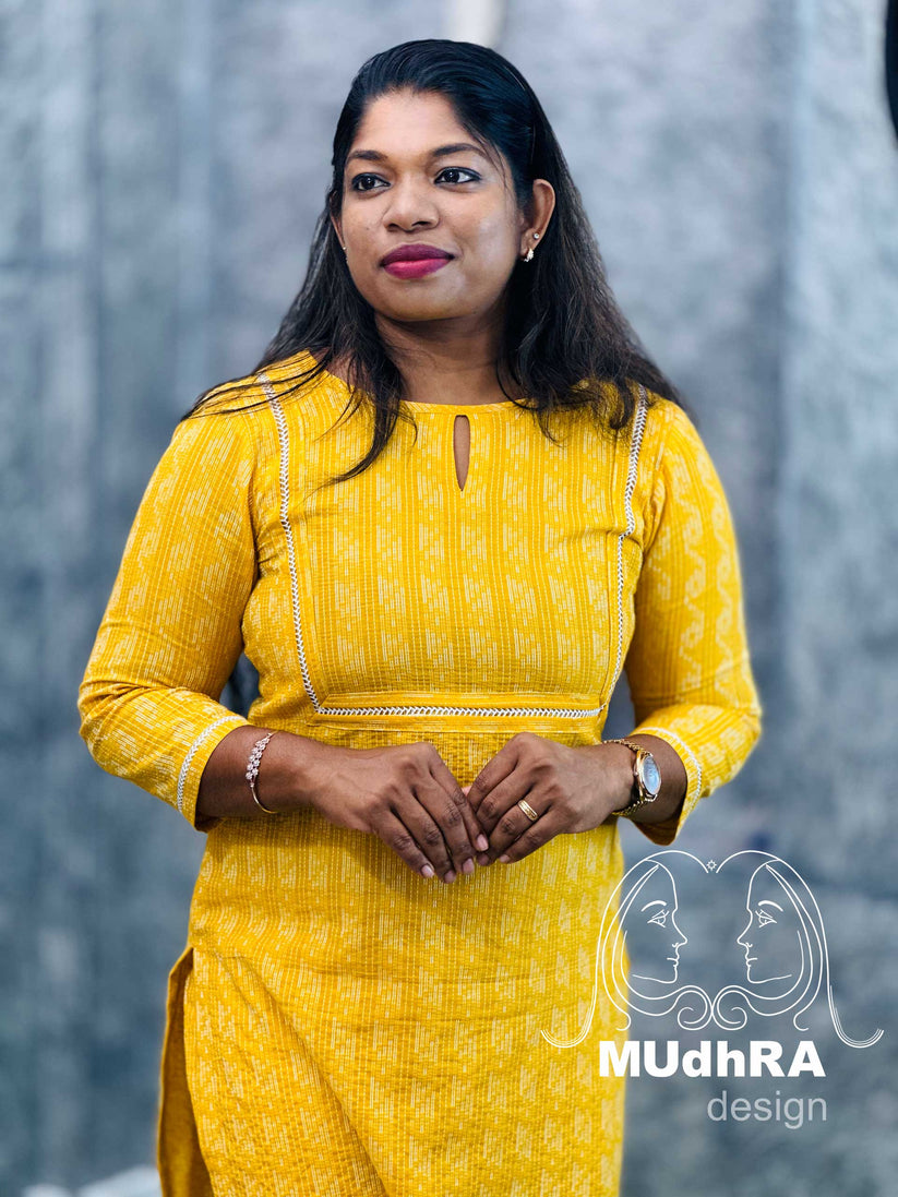 Cotton Top&Bottom Yel(0099) – Mudhra Design